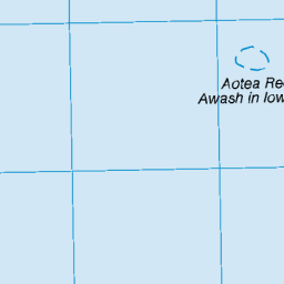 Aotea Reef, Waikato - NZ Topo Map