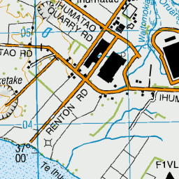 Ihumatao, Auckland - NZ Topo Map