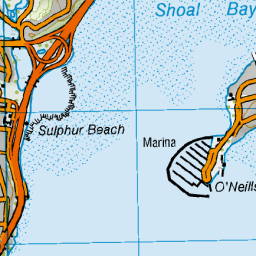 O'Neills Point, Auckland - NZ Topo Map