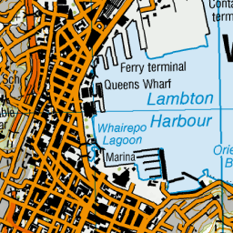WELLINGTON, Wellington - NZ Topo Map