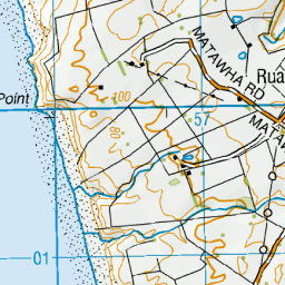 Ruapuke, Waikato - NZ Topo Map