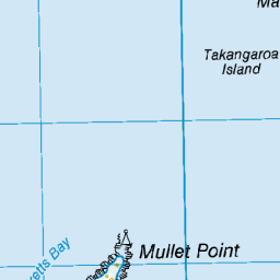 Mullet Point, Auckland - NZ Topo Map