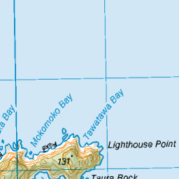 The Landing, Northland - NZ Topo Map