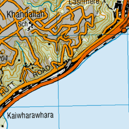 Khandallah, Wellington - NZ Topo Map