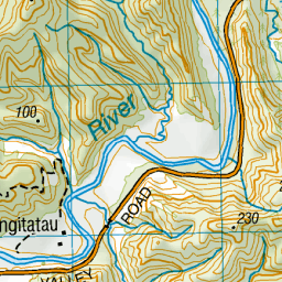 Waitotara River, Taranaki - NZ Topo Map