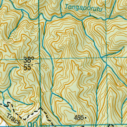 Tongaporutu River, Taranaki - NZ Topo Map
