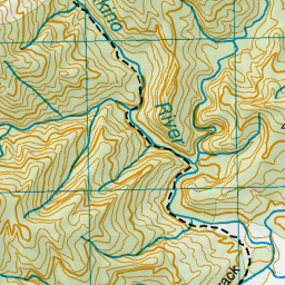 Awakino River, Waikato - NZ Topo Map