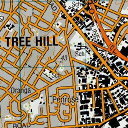 Penrose, Auckland - NZ Topo Map