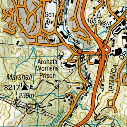 Arohata Womens Prison, Wellington - NZ Topo Map