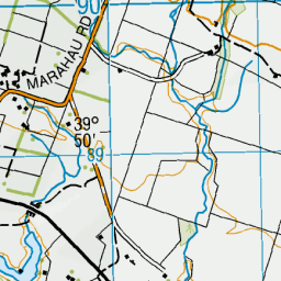 Marahau, Manawatu-Wanganui - NZ Topo Map