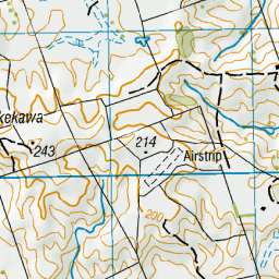 Pukekawa, Waikato - NZ Topo Map