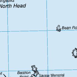 Bastion Point, Auckland - NZ Topo Map
