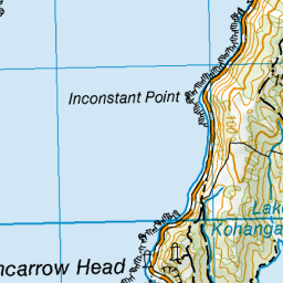 Pencarrow Head, Wellington - NZ Topo Map