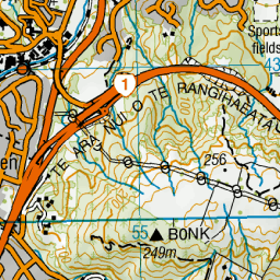 Ranui Heights, Wellington - NZ Topo Map