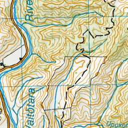 Waitotara River, Taranaki - NZ Topo Map