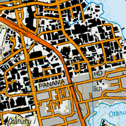 Otahuhu Creek, Auckland - NZ Topo Map