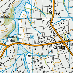Karaka, Auckland - NZ Topo Map