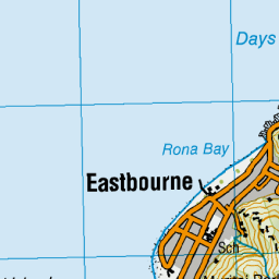 Eastbourne, Wellington - NZ Topo Map