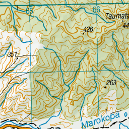 Marokopa River, Waikato - NZ Topo Map