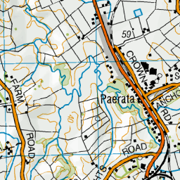 Paerata, Auckland - NZ Topo Map