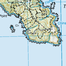 Tiritiri Matangi Island, Auckland - NZ Topo Map