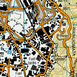 Gracefield, Wellington - NZ Topo Map