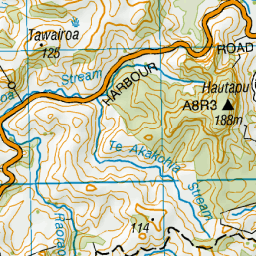 Hautapu, Waikato - NZ Topo Map