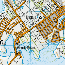 Hingaia, Auckland - NZ Topo Map