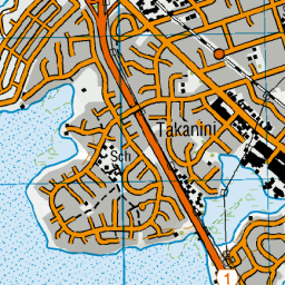 Takanini, Auckland - NZ Topo Map