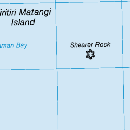 Shearer Rock, Auckland - NZ Topo Map