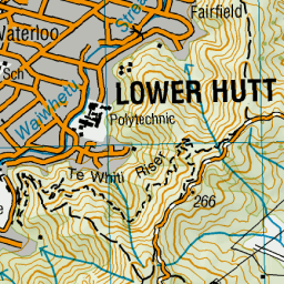 Waterloo, Wellington - NZ Topo Map