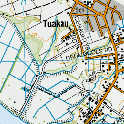 Tuakau, Waikato - NZ Topo Map
