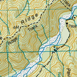 Paua Hut, Wellington - NZ Topo Map