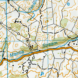 Potawa, Waikato - NZ Topo Map