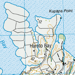 Kupapa Point, Waikato - NZ Topo Map