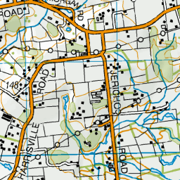 Pukekohe East, Auckland - NZ Topo Map