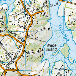 Wade Island, Auckland - NZ Topo Map