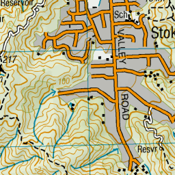 Stokes Valley, Wellington - NZ Topo Map