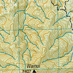 Wainui, Wellington - NZ Topo Map