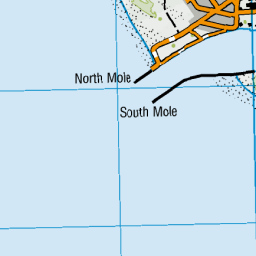 North Mole, Manawatu-Wanganui - NZ Topo Map