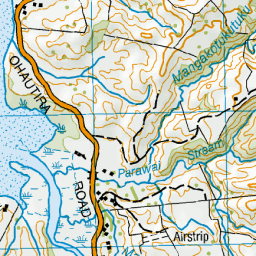 Parawai Stream, Waikato - NZ Topo Map