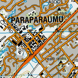 PARAPARAUMU, Wellington - NZ Topo Map