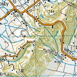 Brookby, Auckland - NZ Topo Map