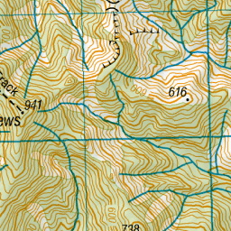 Mount Matthews, Wellington - NZ Topo Map