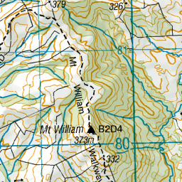 Mount William Walkway, Waikato - NZ Topo Map