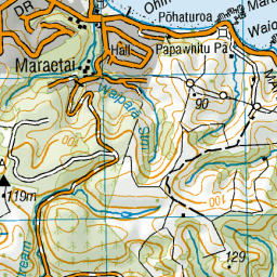 Maraetai, Auckland - NZ Topo Map