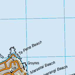 Maraetai Beach, Auckland - NZ Topo Map