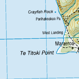 Waipawa Stream, Auckland - NZ Topo Map