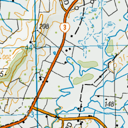 Mokau River, Waikato - NZ Topo Map