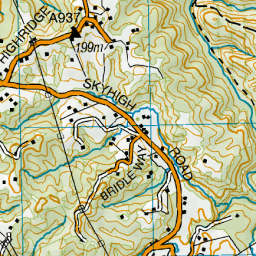 Wairoa River, Auckland - NZ Topo Map